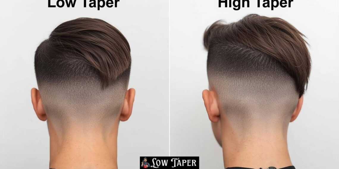 Low Taper vs High Taper: The Ultimate Guide to Taper Haircuts for Men ...